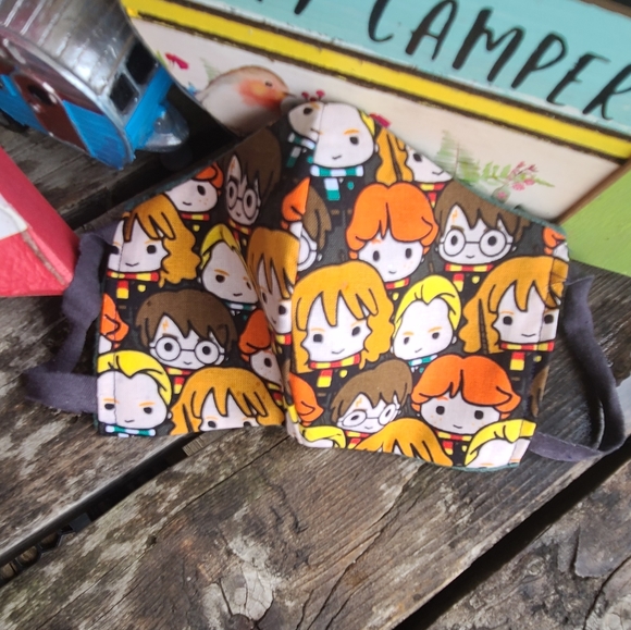 Handmade | Other | Chibi Harry Potter Kids Face Mask Handmade | Poshmark